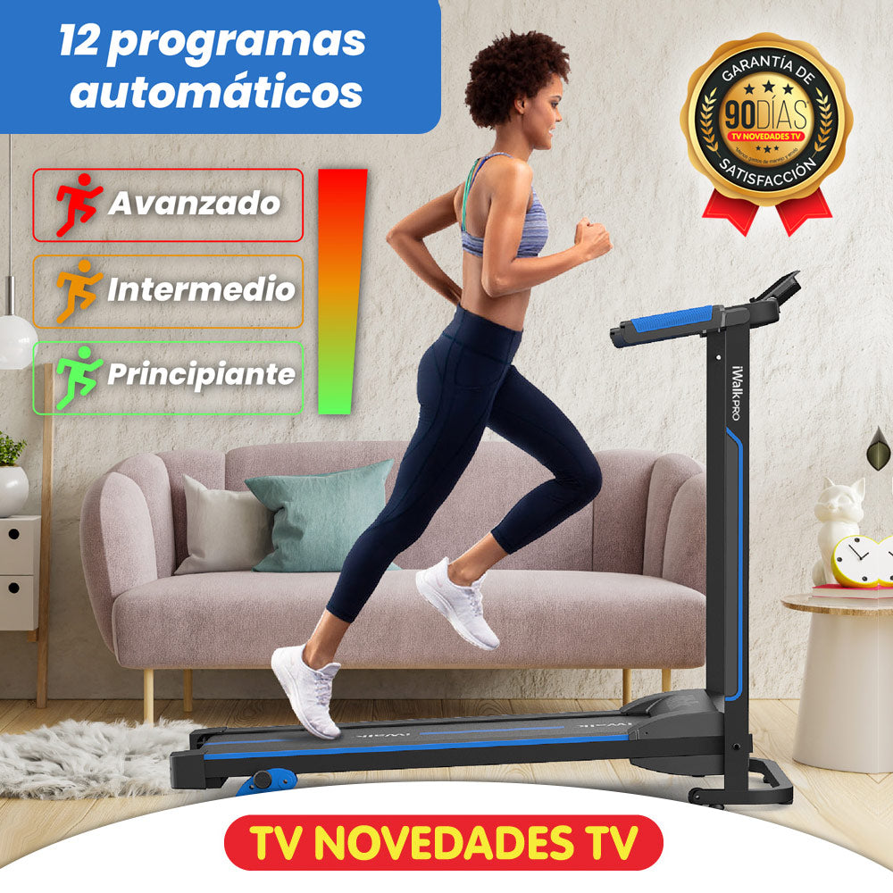 Caminadora trotadora plegable con sensores inteligentes - i Walk Pro ...