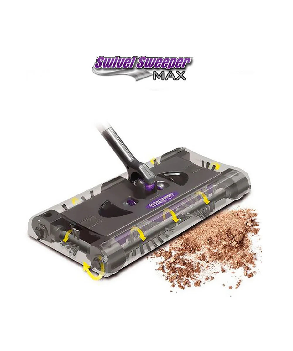 Limpie la suciedad rápidamente con la barredora Swivel Sweeper Max – TV ...